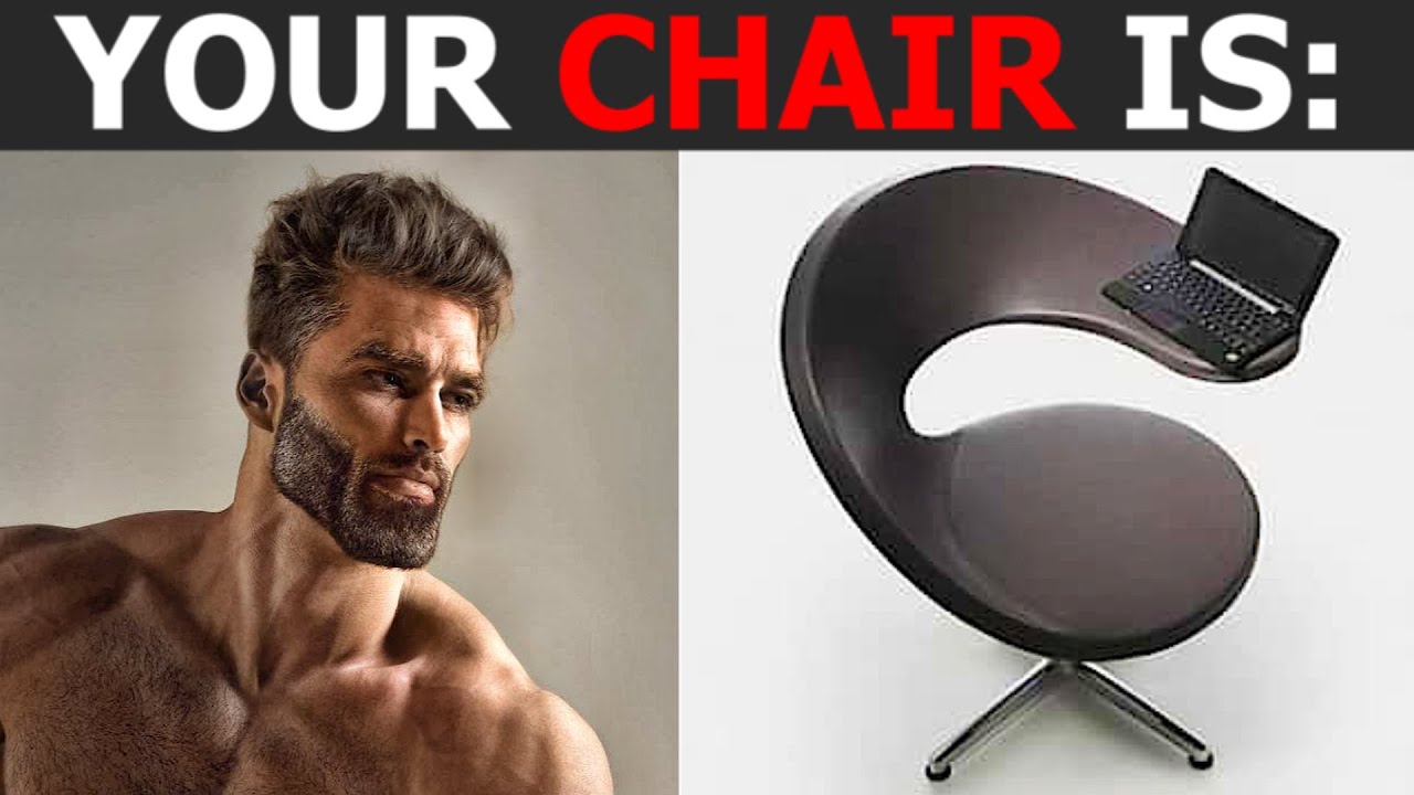 Gigachad Becoming Uncanny (Your Chair Is) - YouTube