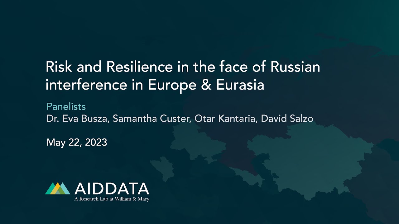Risk and resilience in the face of Russian interference in Europe ...