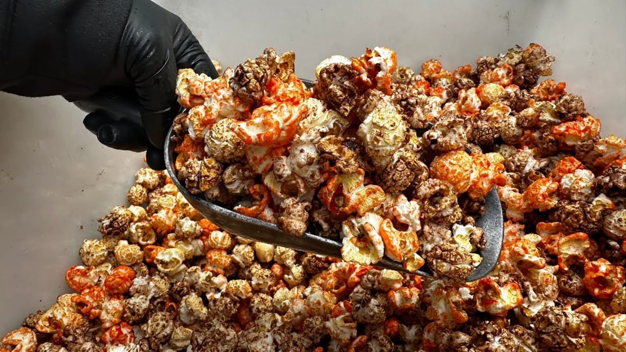 Best Chocolate Orange Popcorn Recipe for the Holidays - YouTube
