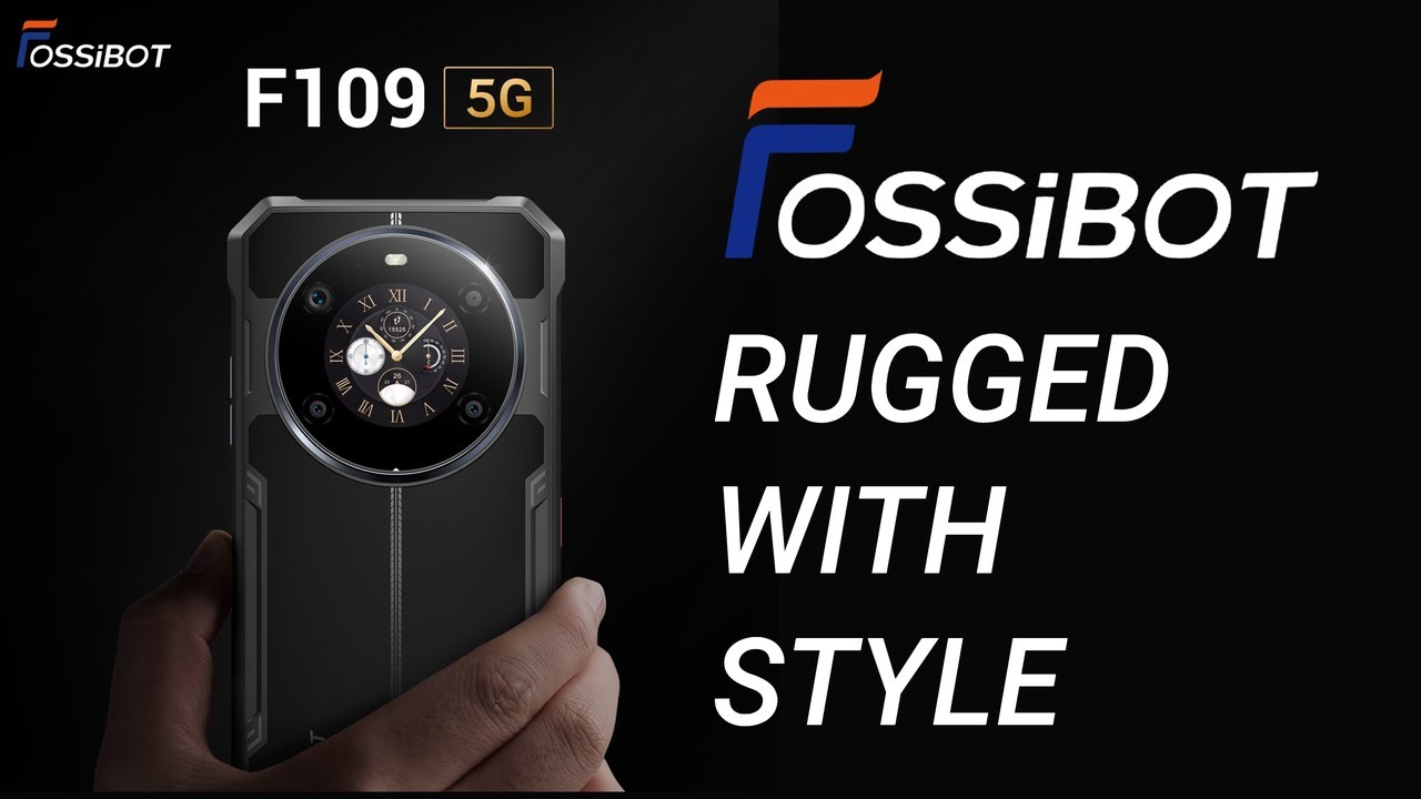[World Premeire] FOSSiBOT F109 5G Rugged Smartphone Android 14 - YouTube