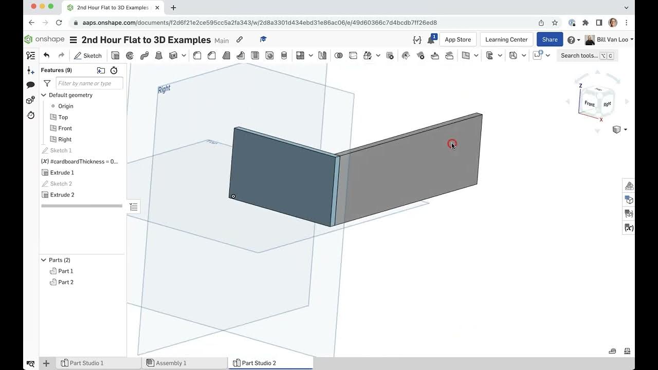 Finger/Box Joint Demo - Onshape - YouTube