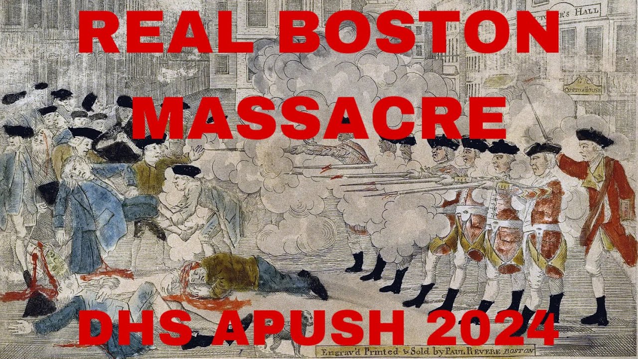 *RARE* ¡Real footage of the Boston Massacre! APUSH - YouTube