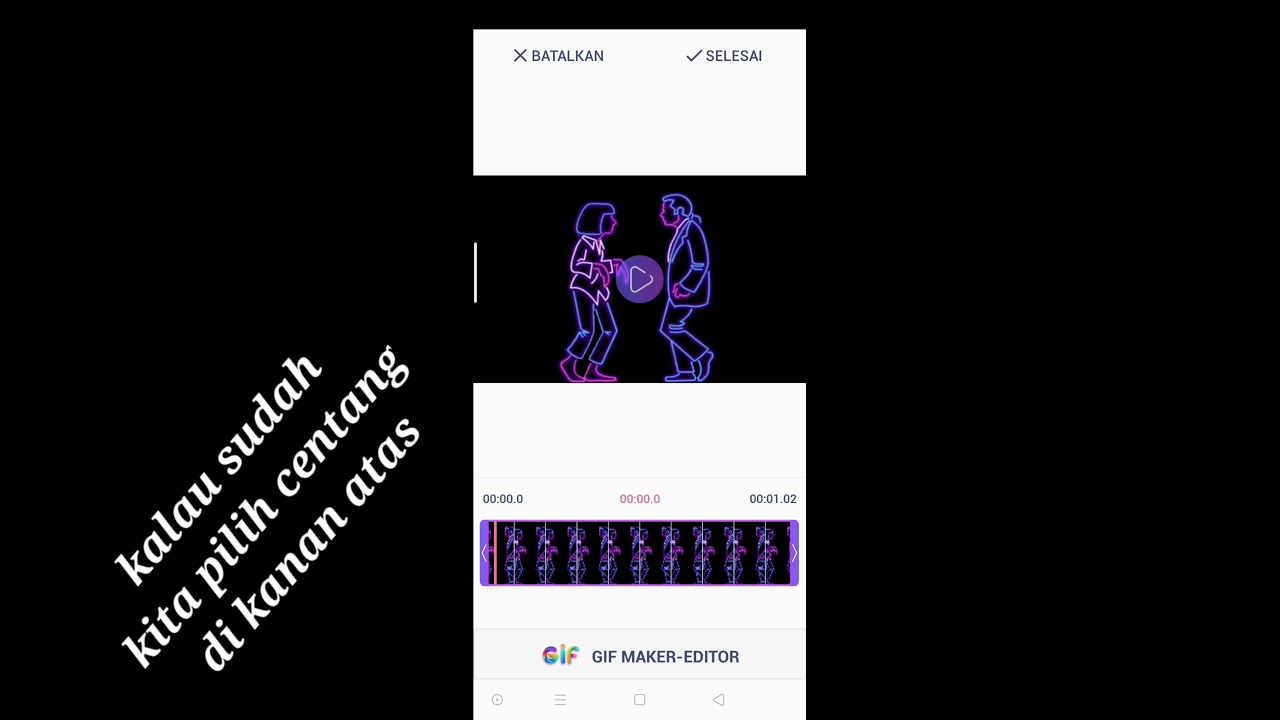 Tutorial cara merubah Vidio menjadi GIF - YouTube