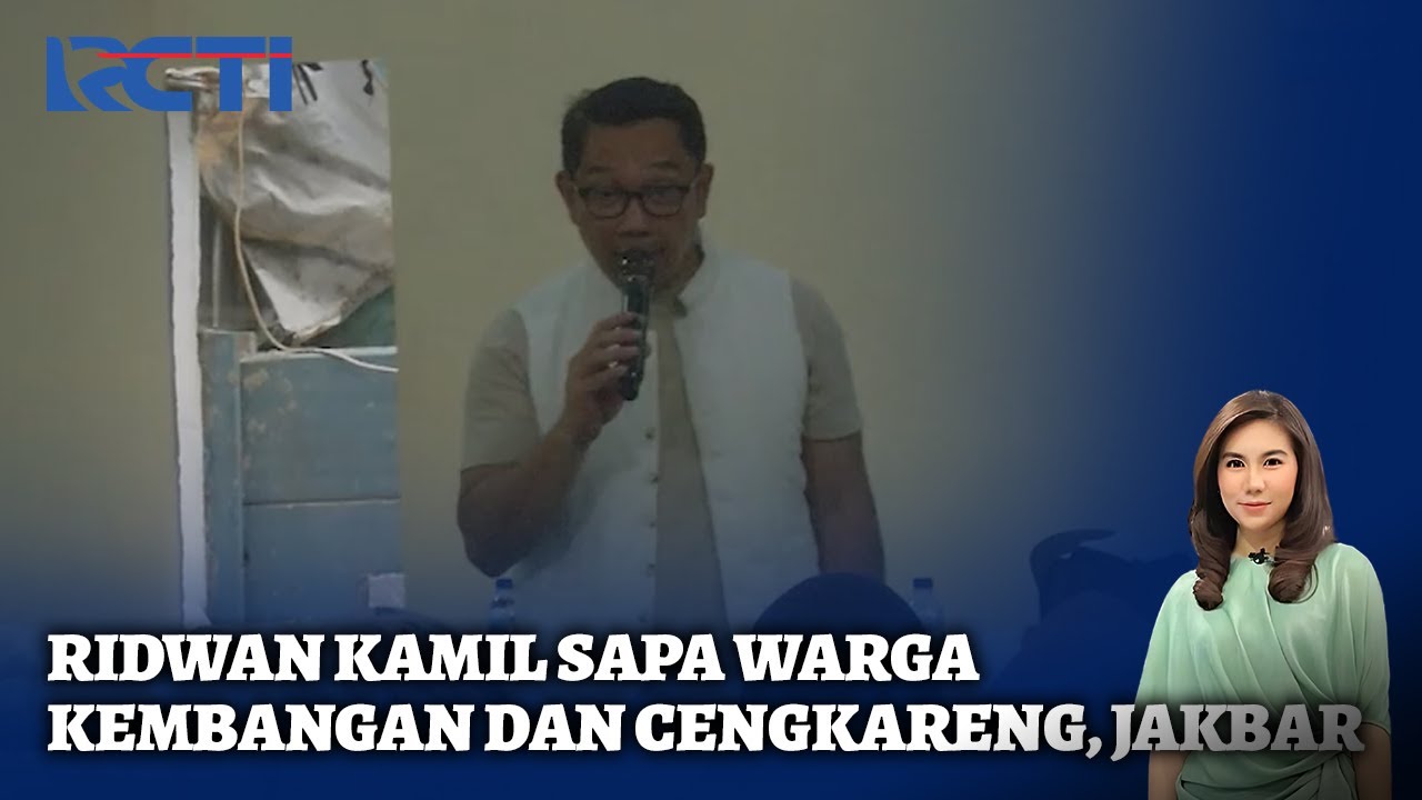 Jelang Akhir Masa Kampanye, Ridwan Kamil Berkunjung ke Kembangan dan Cengkareng, Jakbar - SIP 20 ...