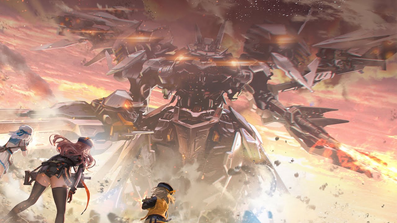 Nikke 7-24 Hard Modernia 140k Clear. For mythical-panda - YouTube