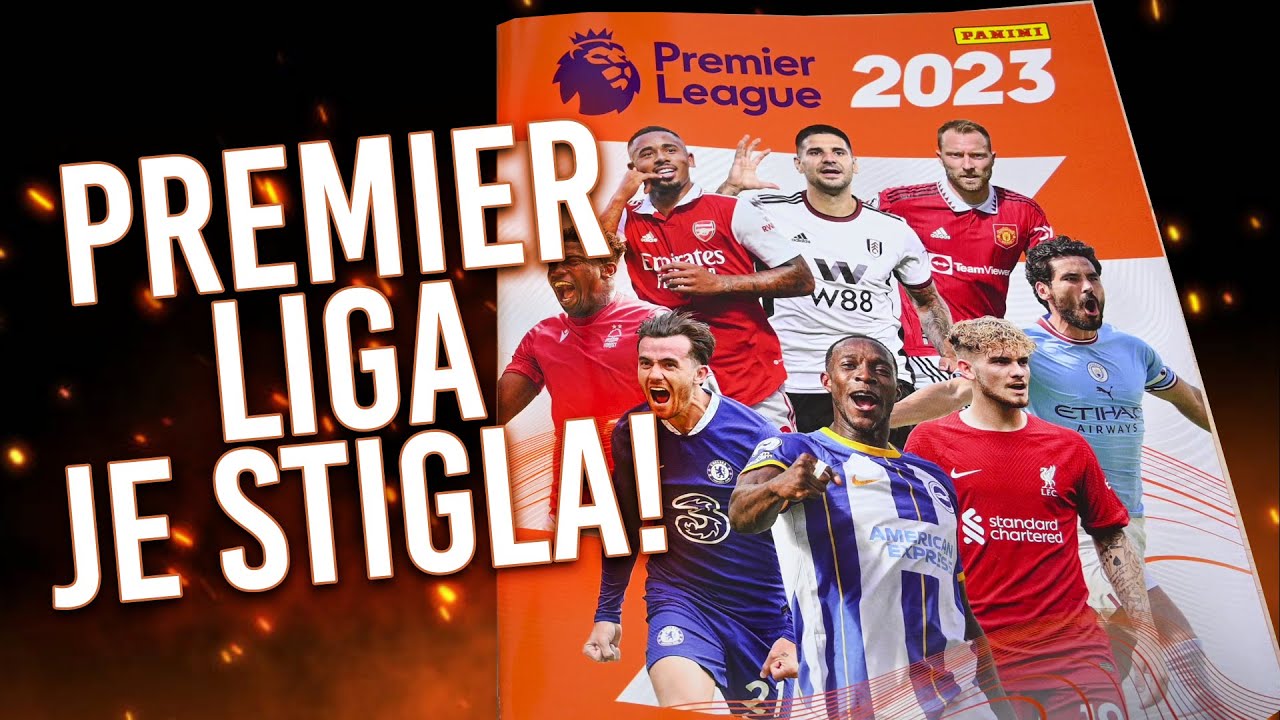 PRELISTAVAM NOVI ALBUM PREMIER LIGE 🤩 PANINI PREMIER LEAGUE 2023 - YouTube