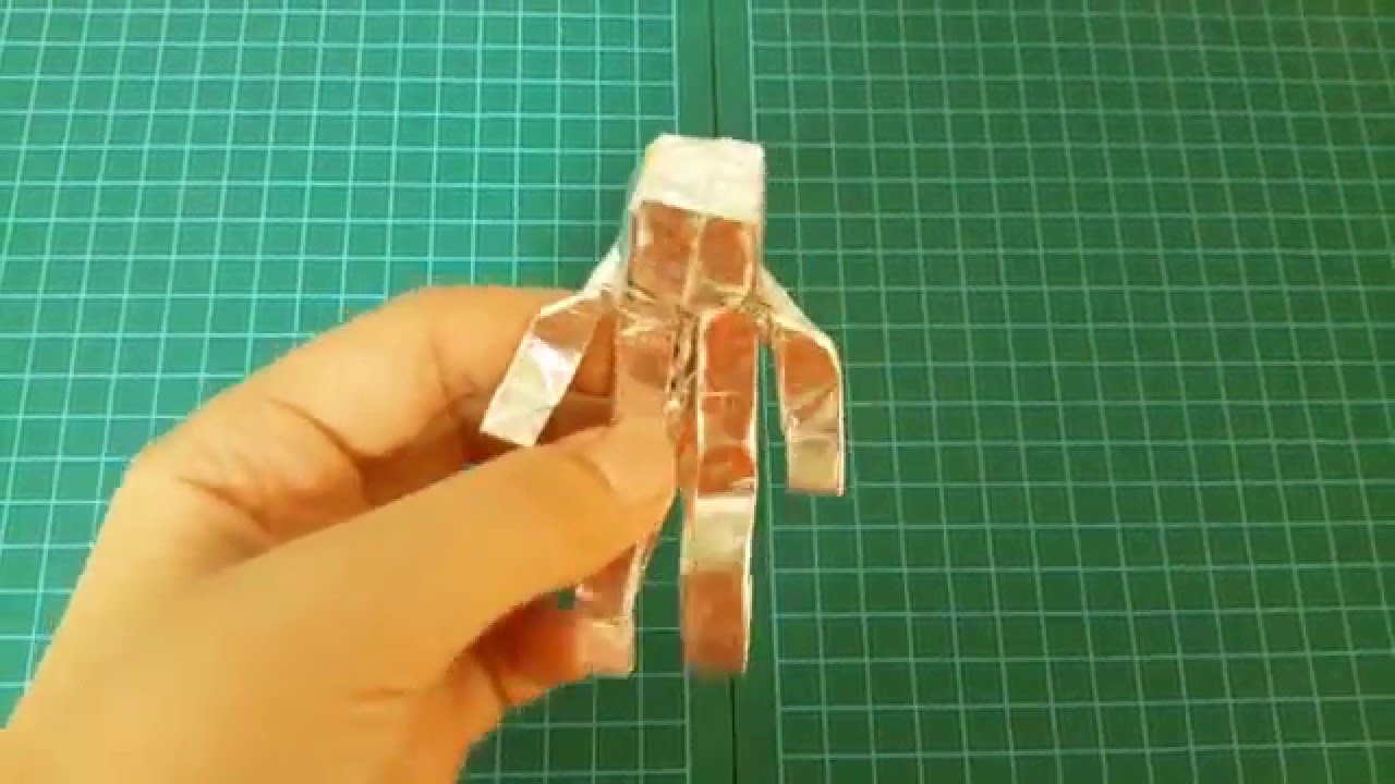 ORIGAMI MINECRAFT STEVE teaser - YouTube