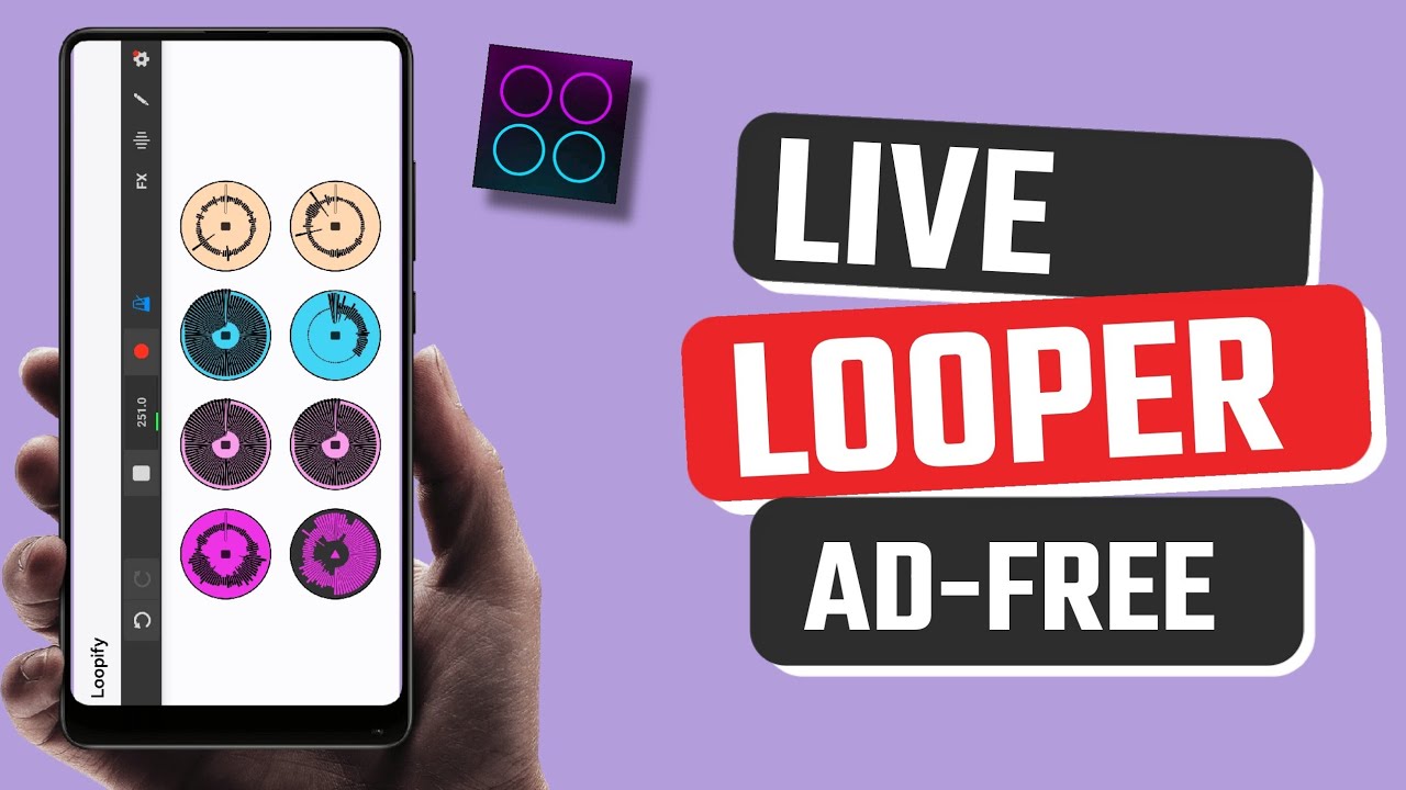 Best Free Live Looper App for Android - YouTube