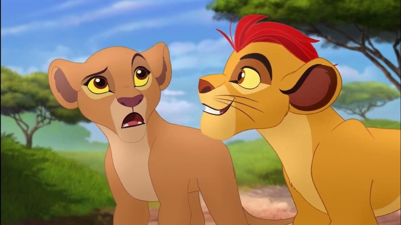 The Lion Guard Return Of The Roar Kiara Tiifu And Zuri And Bunga Shares The News Scene Hd
