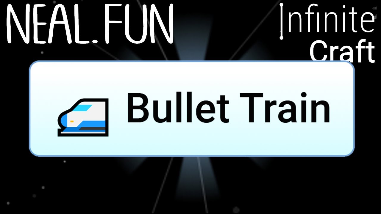 How to Make Bullet Train in Infinite Craft | Get Bullet Train in ...