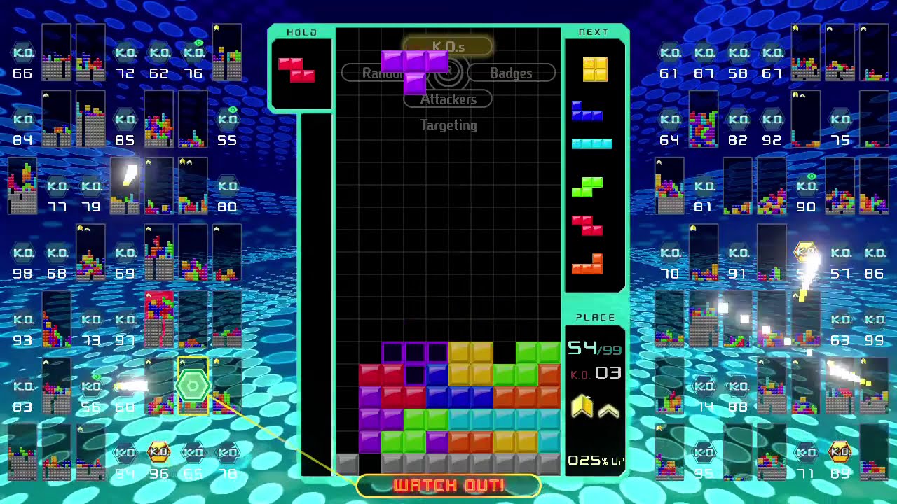 the tetris line clear stops the garbage from entering my matrix in ...