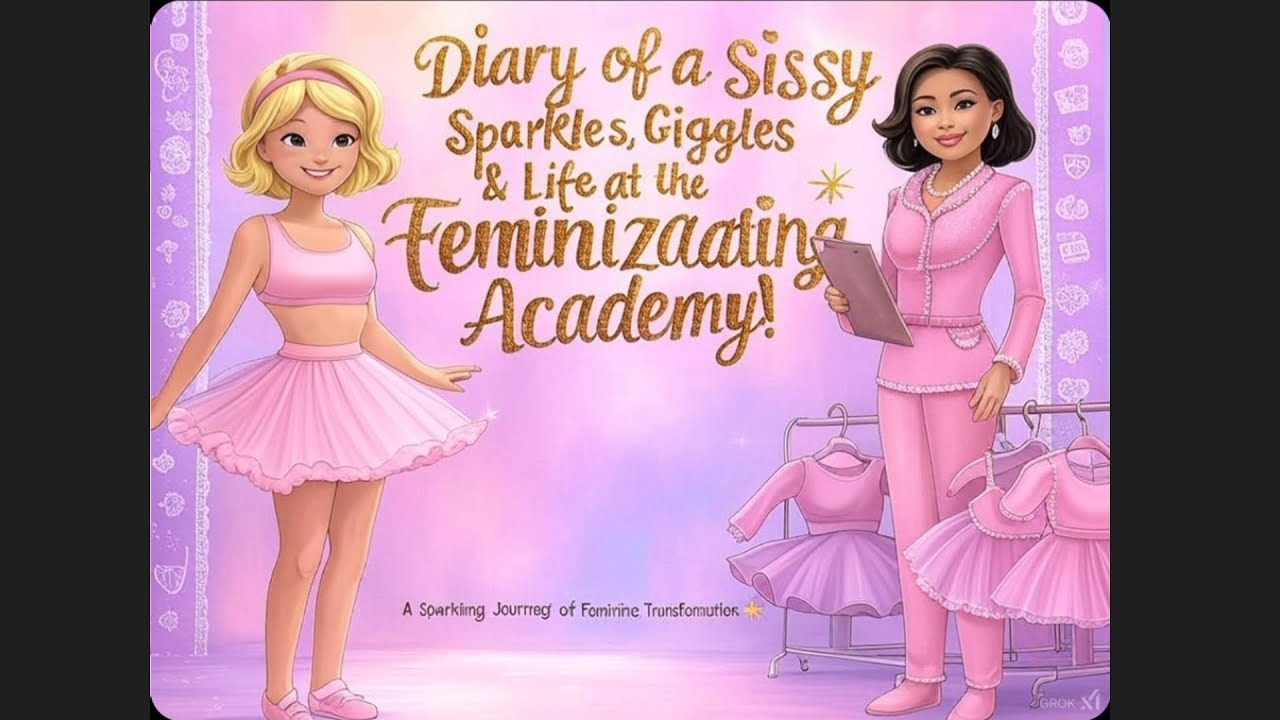 🎀 "Diary of a Sissy: Sparkles, Giggles & Life at the Feminization Academy! 🌸👗 " - YouTube