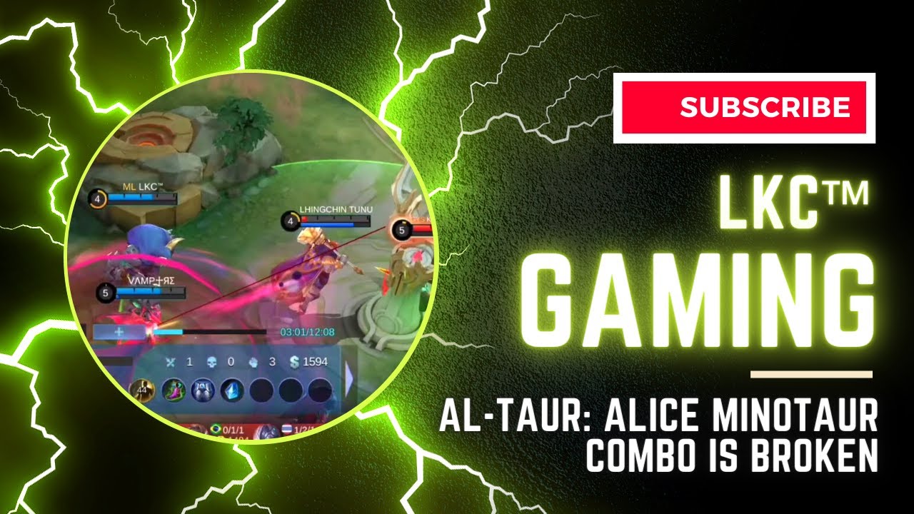 Minotaur - Alice COMBO is BROKEN | @MobileLegends5v5MOBA - YouTube