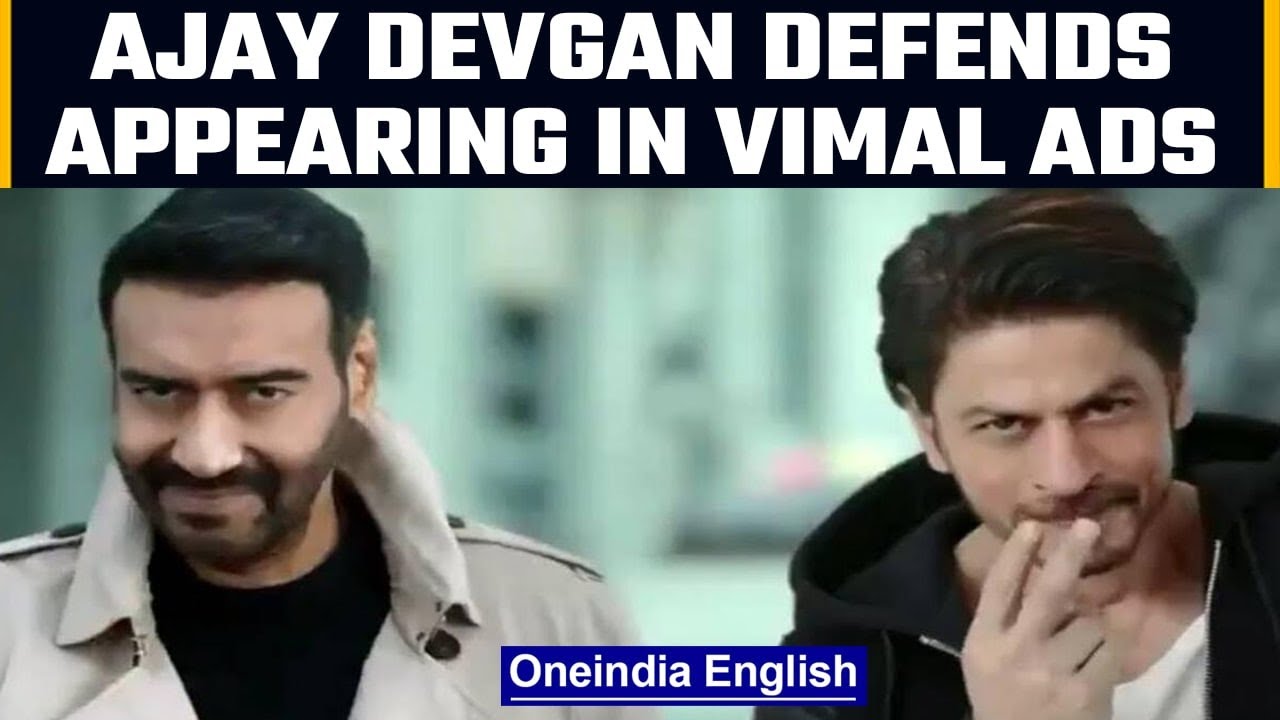 Ajay Devgan defends appearing in Vimal ads after Akshay Kumar ...