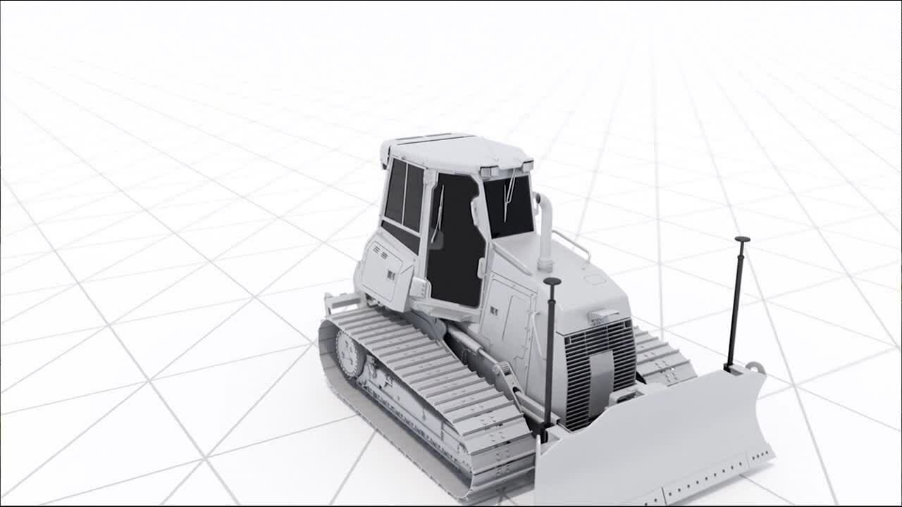 "Measure up" of dozer and grader - YouTube