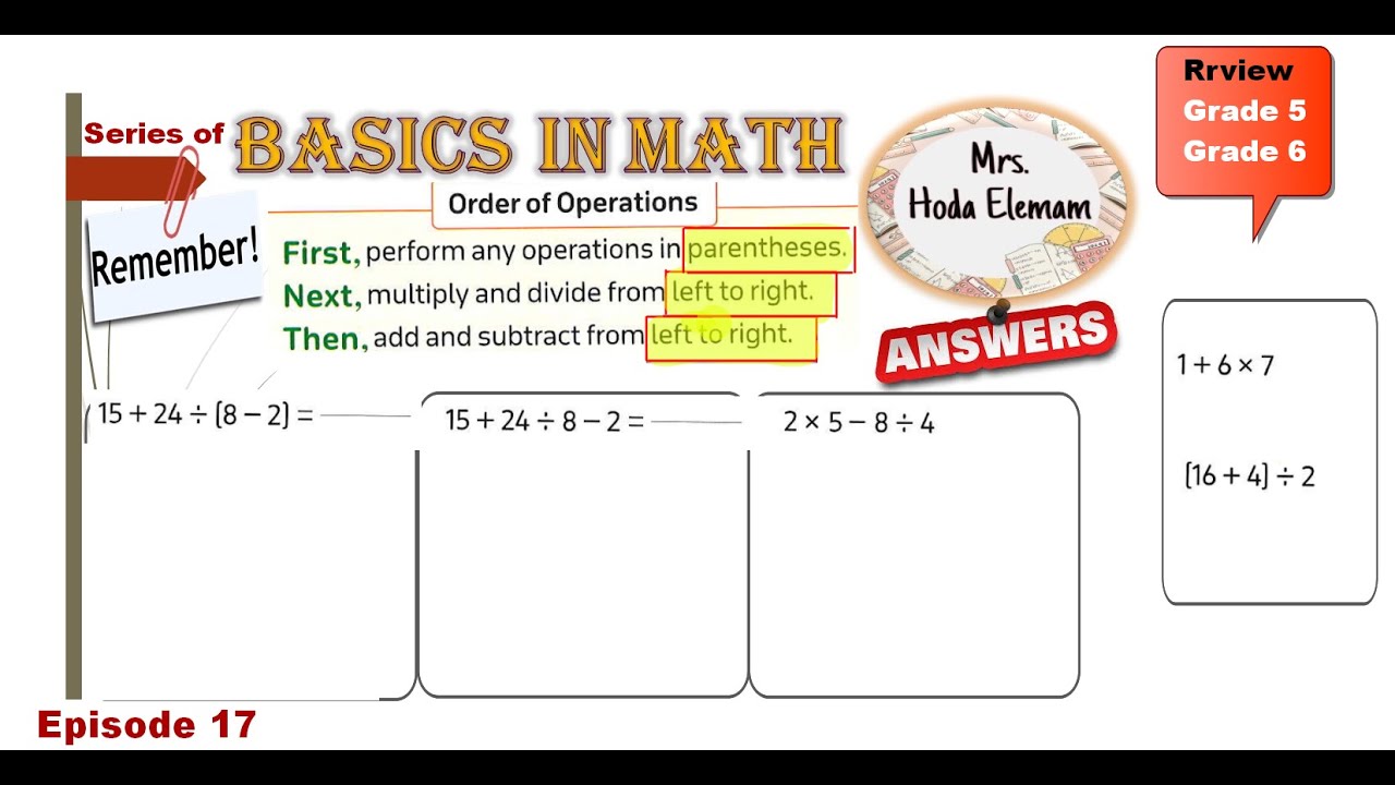 Series of Basics in Math Episode 17 - YouTube