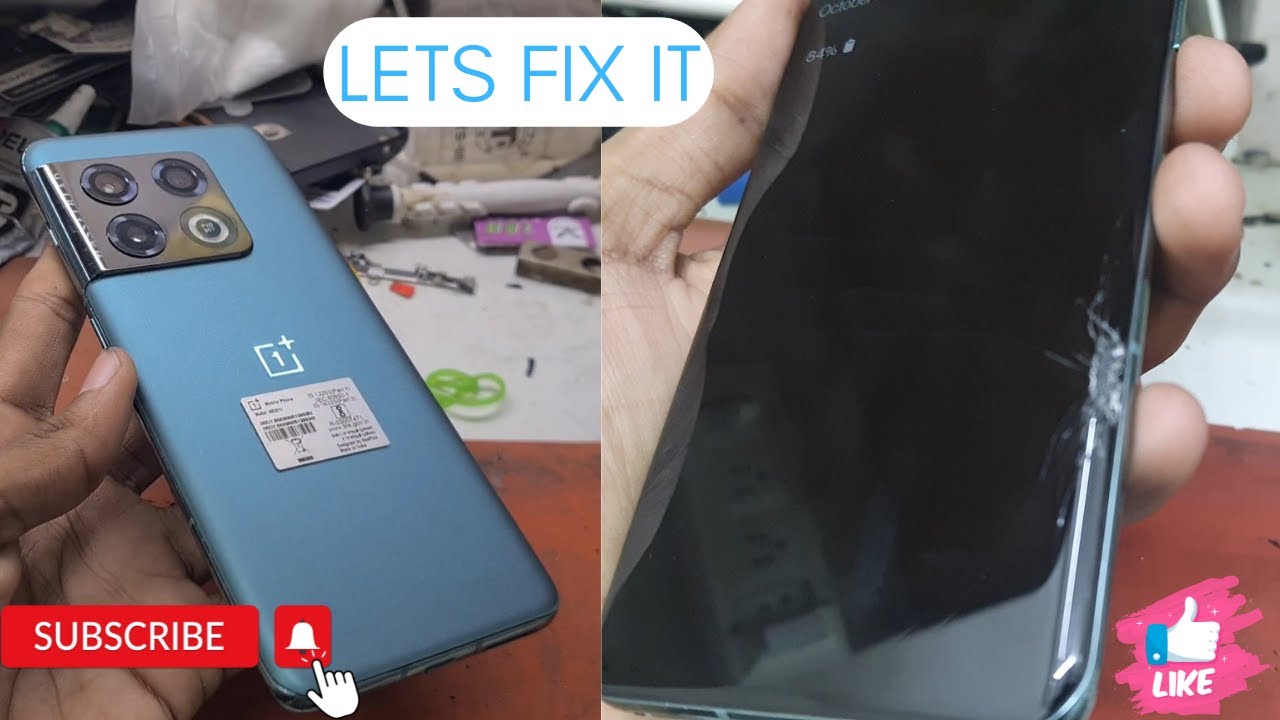 ONEPLUS 10 Pro Glass Replacement With Risk - YouTube