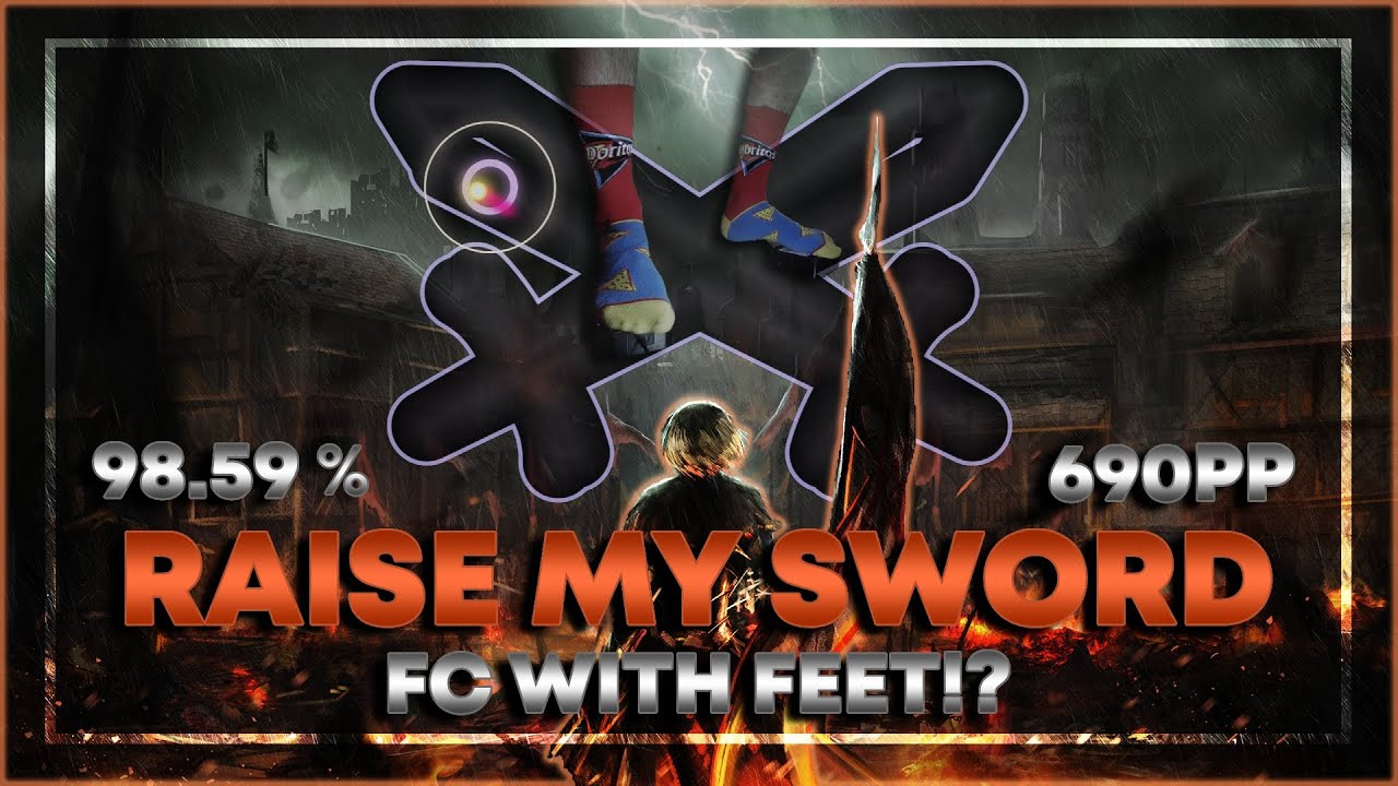 RAISE MY SWORD | FULL COMBO USING PEDALS - YouTube