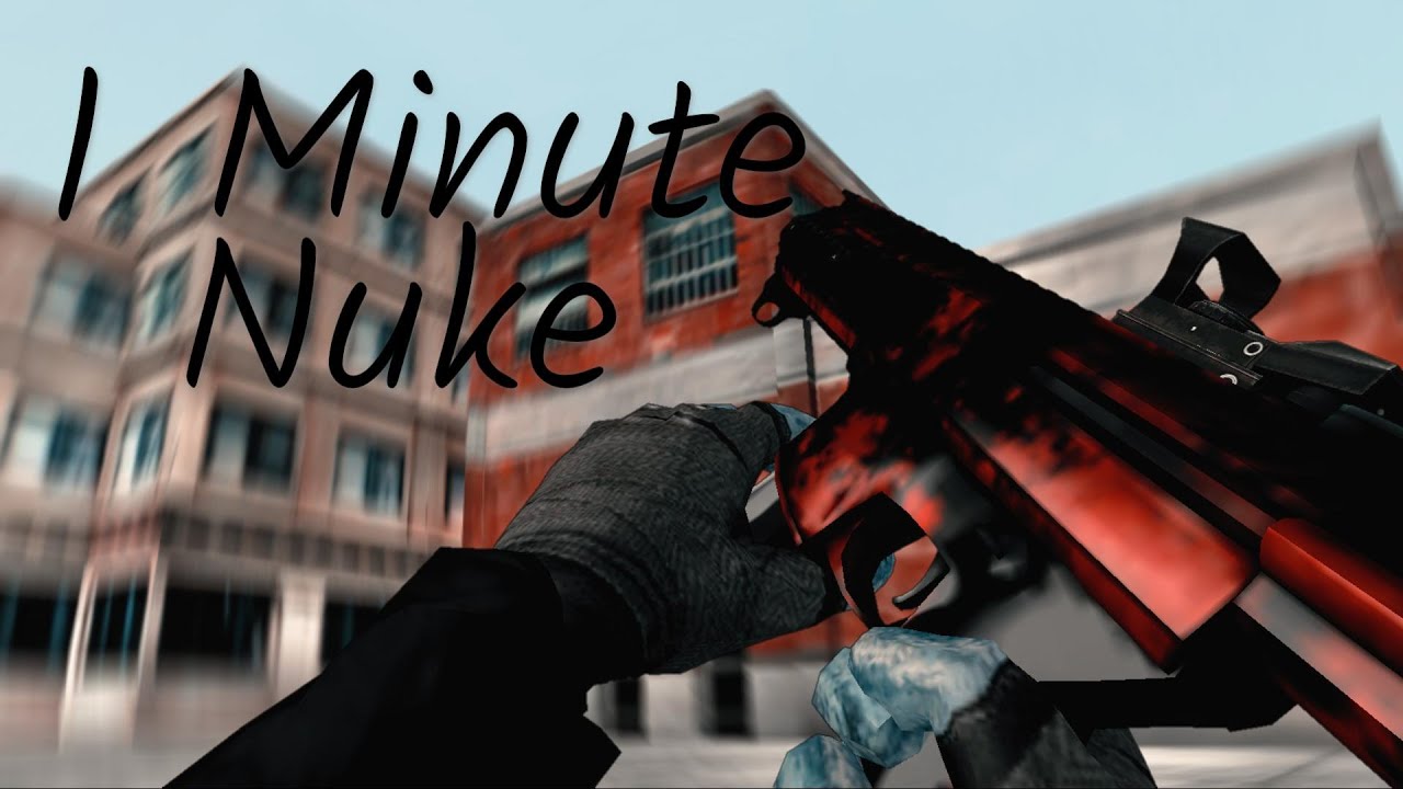 1 Minute Gun Game Nuke | Bullet Force PC - YouTube