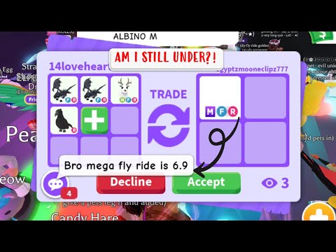 WHAT?! 😱 HOW AM I UNDER FOR THIS IN GAME MEGA PET 😲😭 I OFFERED 2 ...