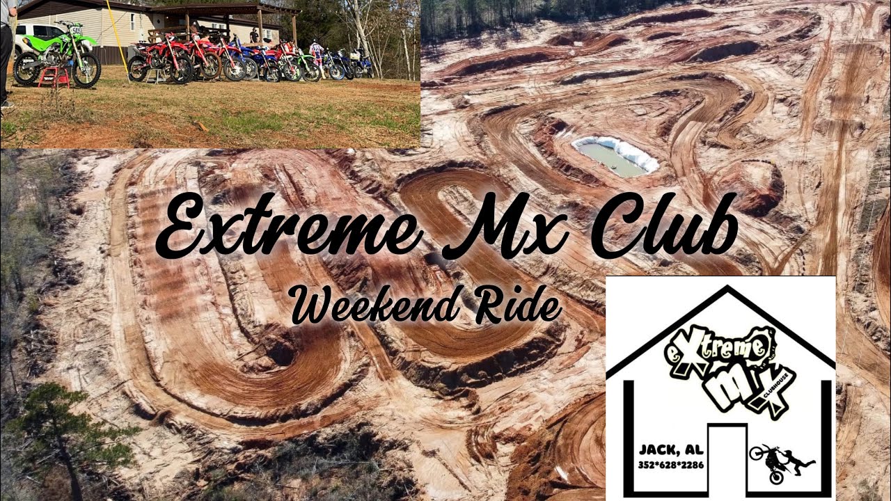 Extreme Mx Club House weekend ride, sick track! - YouTube