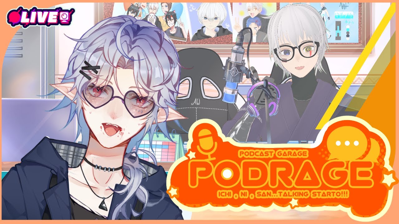 【LIVE】Podrage (Podcast Garage) with @RevengenceXD [Vtuber Indonesia ...