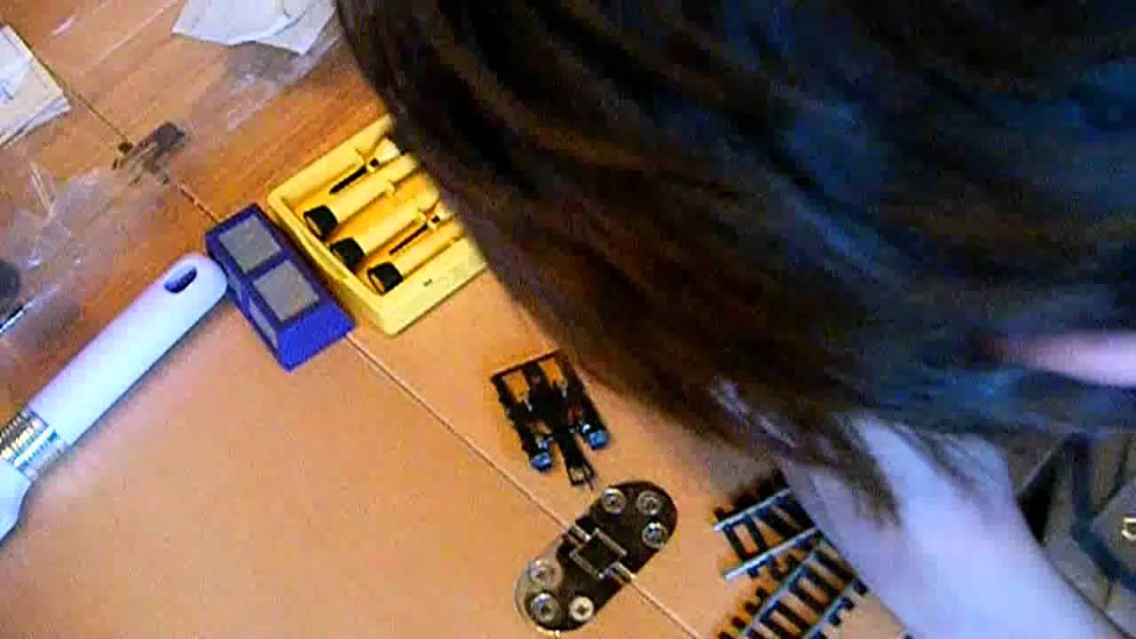 Dapol Track Cleaner & dcc chip installation - YouTube