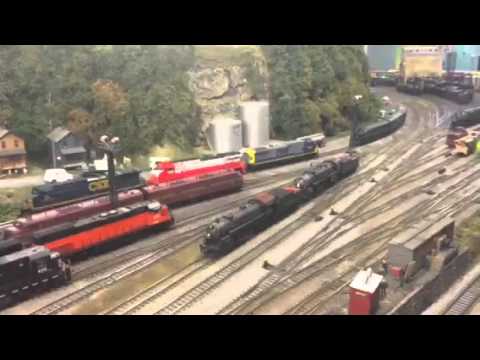 Youngstown model railroad clube Open house 11/7/15 - YouTube