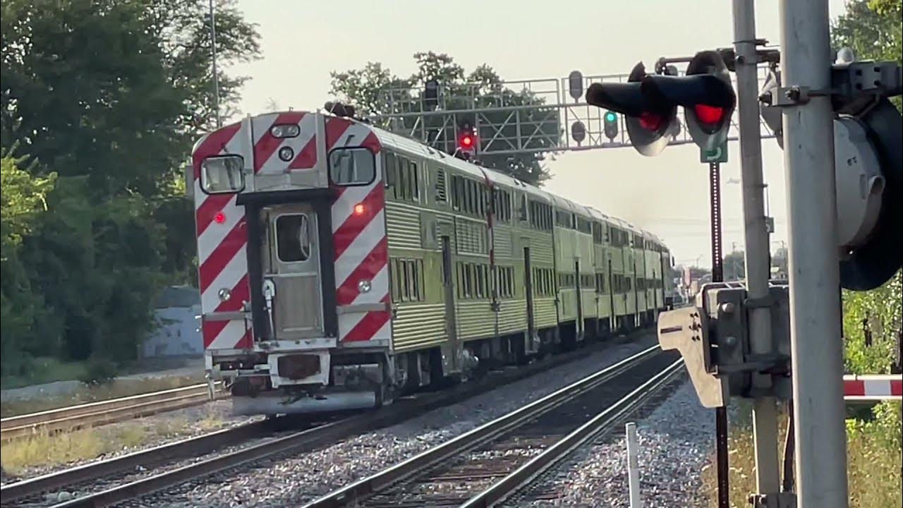 The Complete Metra Evening Rush Hour On The Alternate Schedule At Mars On September 10, 2021 ...