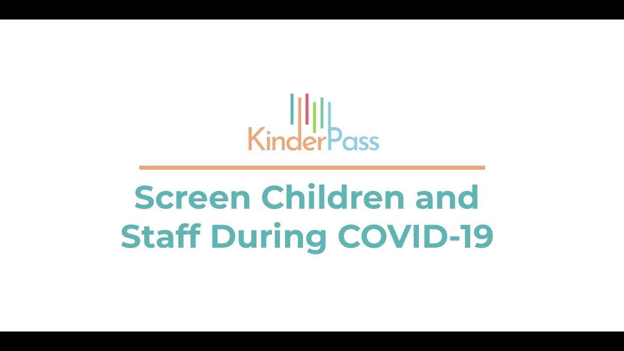 KinderPass | Screen children and staff during COVID-19 - YouTube