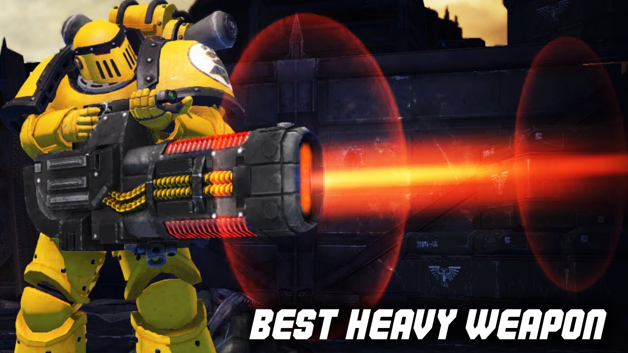 VOLKITE CULVERIN GAMEPLAY: 30k Imperial Fist vs Orks! - Warhammer 40k ...