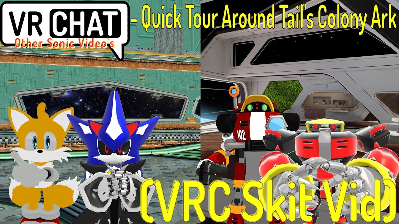 Quick Tour Of Tail's Colony Ark (VRC Skit Vid) - YouTube