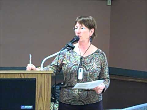 Kim Mooney, Sept. 25, 2010, presentation, Boulder, Colorado - YouTube