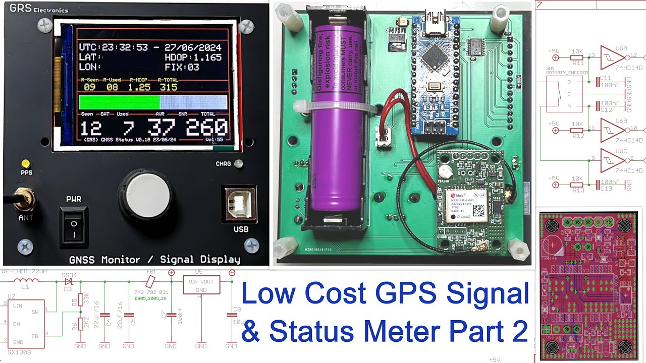 Low Cost GPS Signal Level Meter Part 2; Assembly, Test, Case Design ...