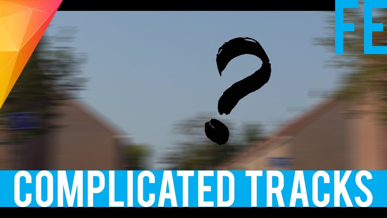 Complicated Tracks in Hitfilm - YouTube