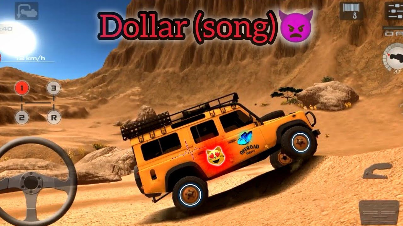dollar (song)👿offroad Drive Desert game play mix Gadi driving - YouTube