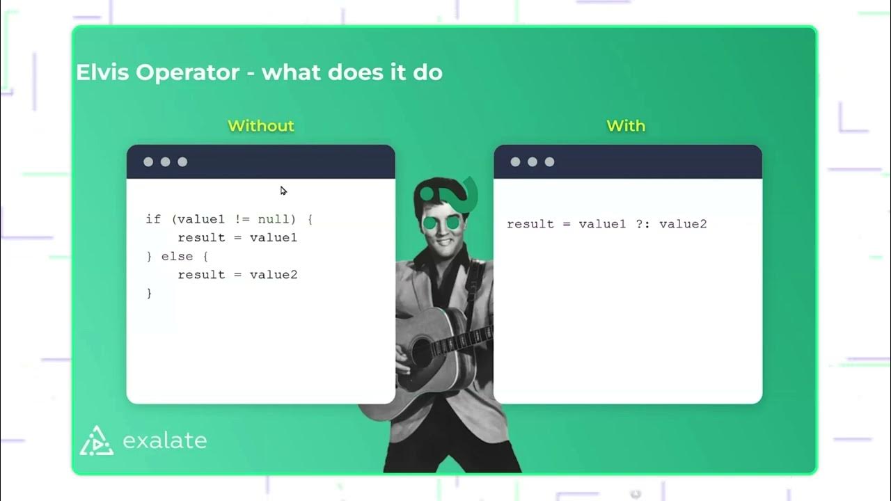 4.3.4. How to Use the "Elvis Operator" - YouTube