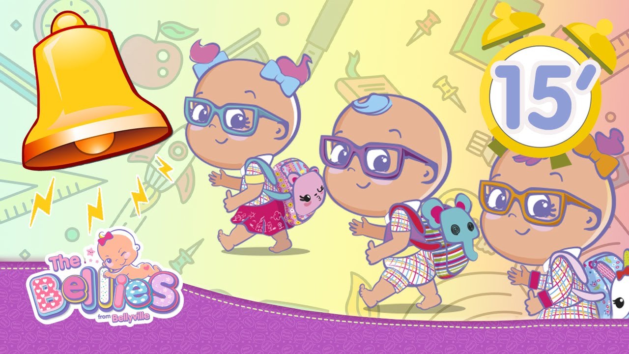 ¡MEJORES MOMENTOS en el COLE! 📚 ¿Son los BELLIES buenos ESTUDIANTES ...