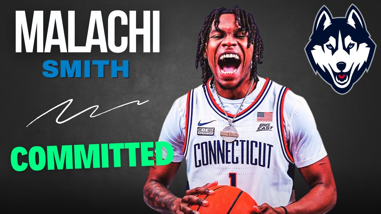 Malachi Smith Commits To UConn! - YouTube