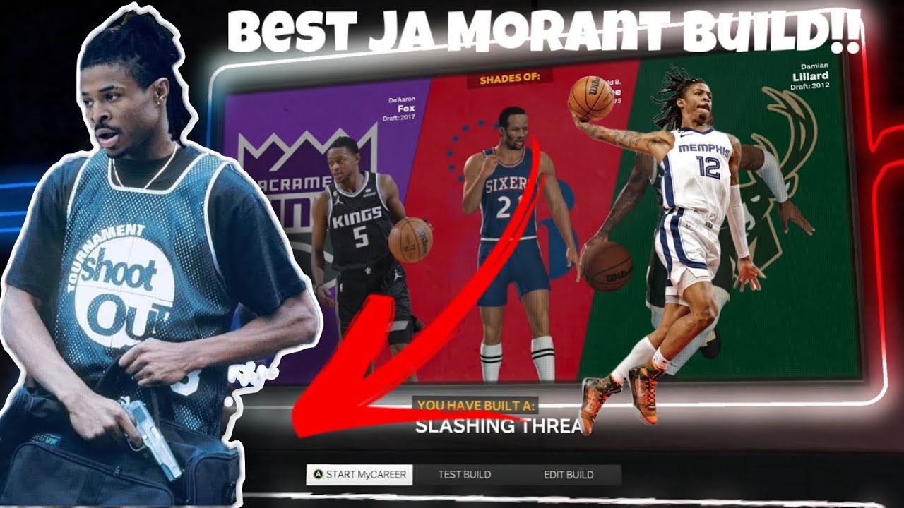 Best Ja Morant build! NBA 2k24(Current gen) - YouTube