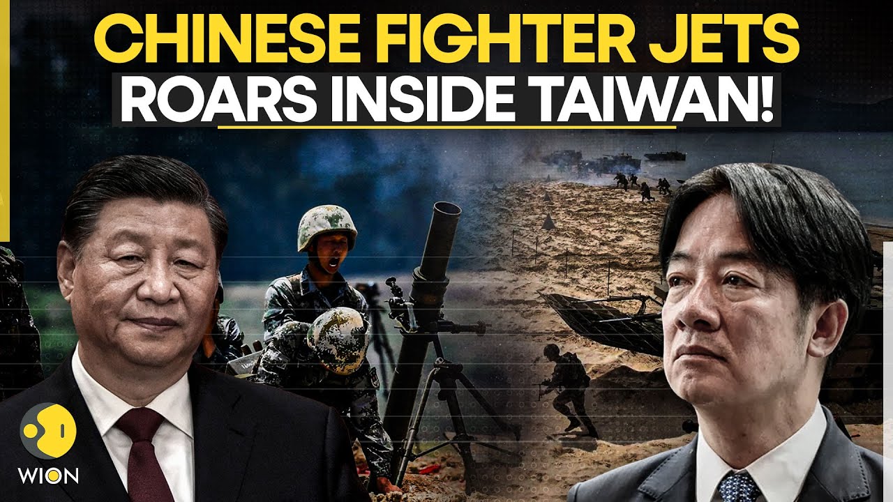 China Taiwan LIVE: China To Invade Taiwan? Chinese Military Aircraft ...