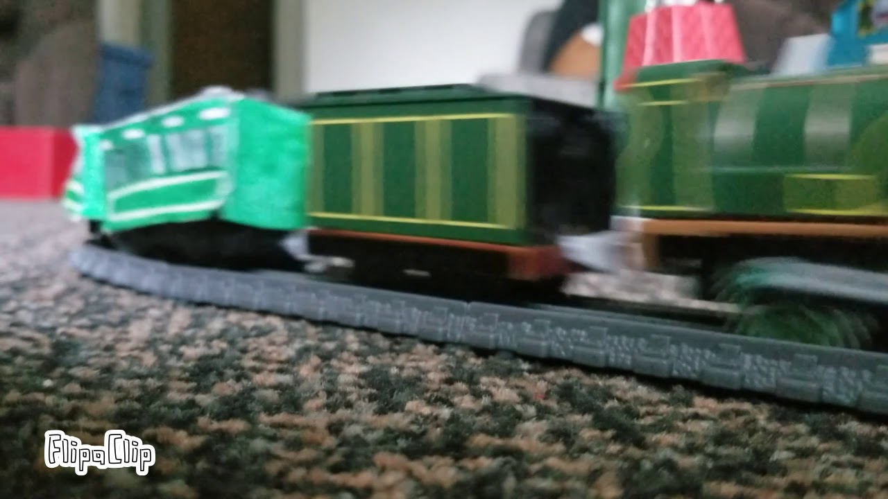 Emily the emerald green engine trackmaster 2 - YouTube