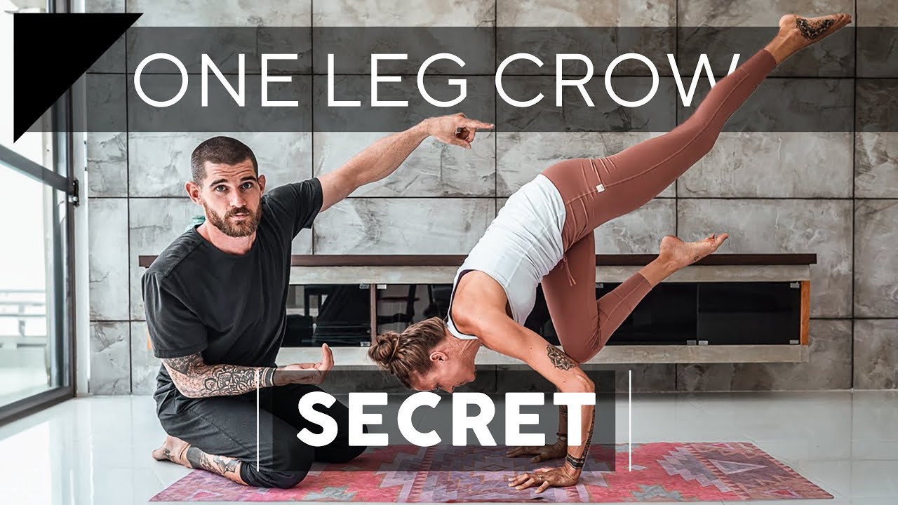 Unlocking the Secret to One-Legged Crow Pose - YouTube