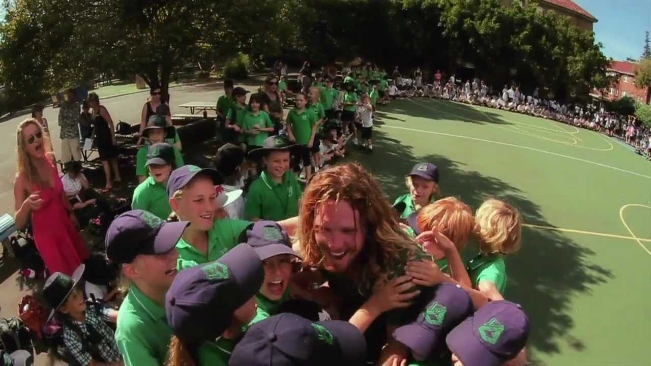 Jesse Noonan "Red", Jackson Pilz and Renton Millar go back to School ...
