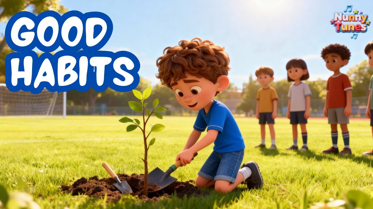 Good Habits Song for Toddlers | Learn Healthy Daily Habits | Kids Songs ...