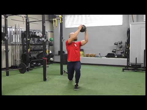 Split Stance Chop and Lift Rotation - YouTube