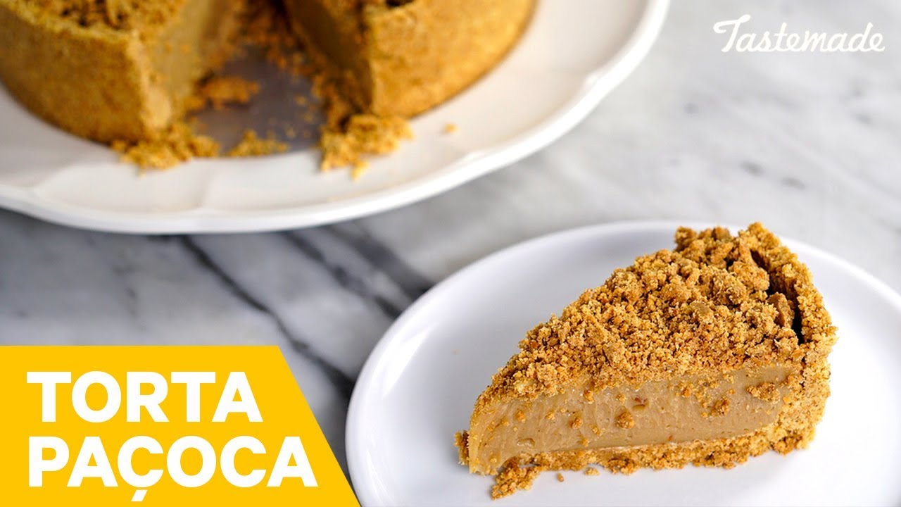 TORTA PAÇOCA | Melhores Receitas Tastemade - YouTube