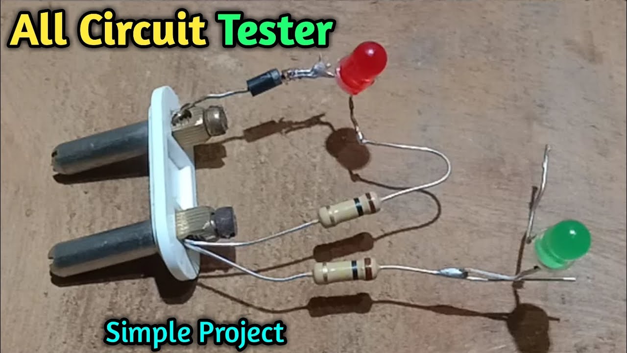 All Circuit Tester || Sabhi Circuit Check karne wala banaye ye Simple ...