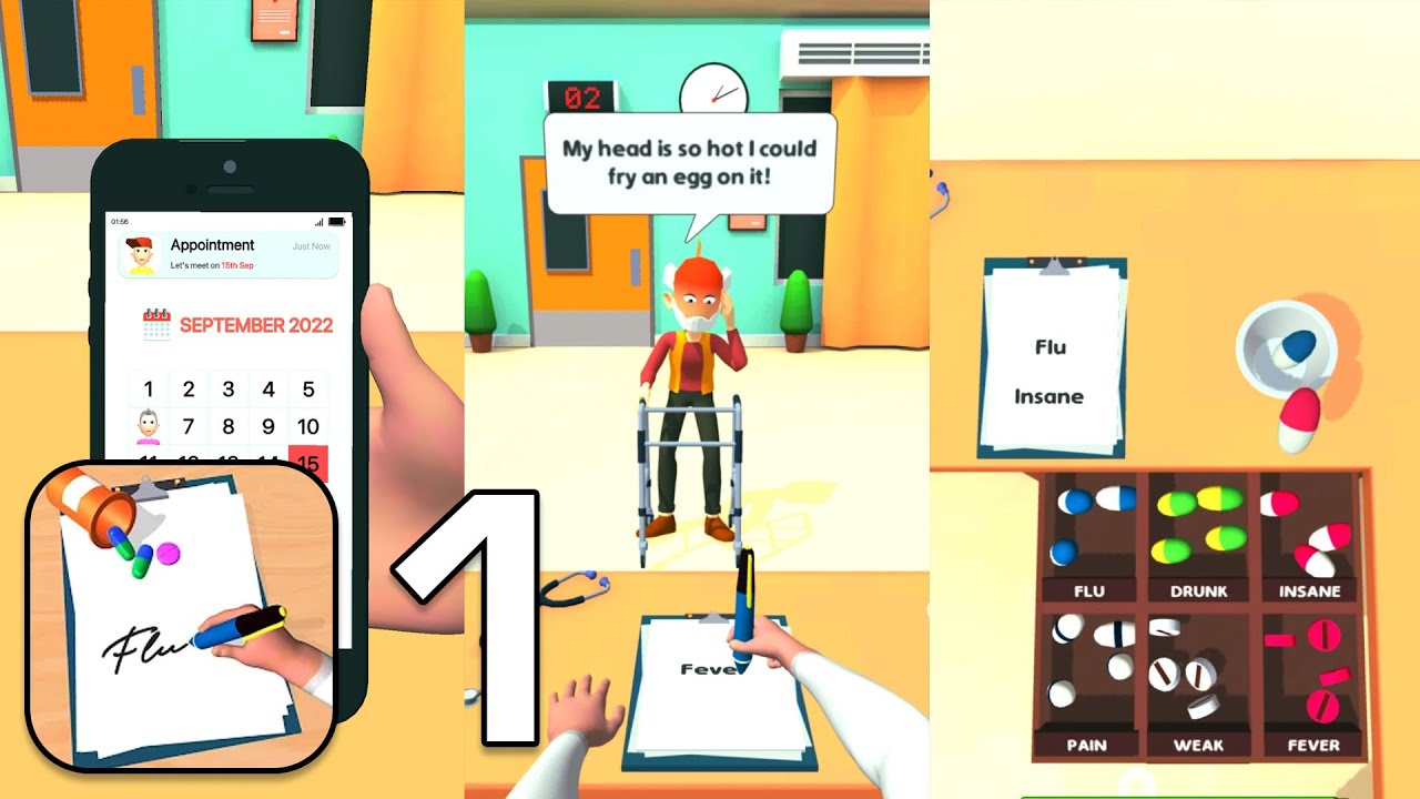 Dr. Pill - Gameplay Walkthrough Part 1 (iOS, Android Gameplay) - YouTube