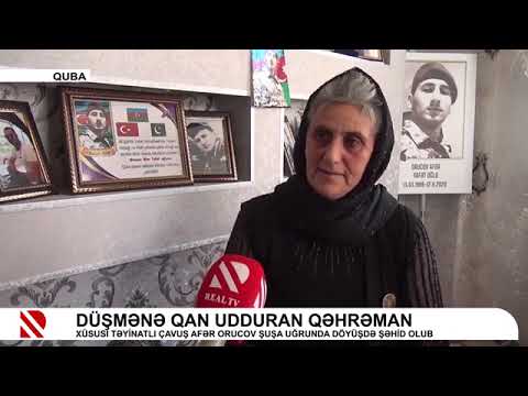 Şuşa Fatehi XTD-nin Çavuşu Şəhid Afer Orucov Allah şəhadetini qəbul etsin 🤲😪